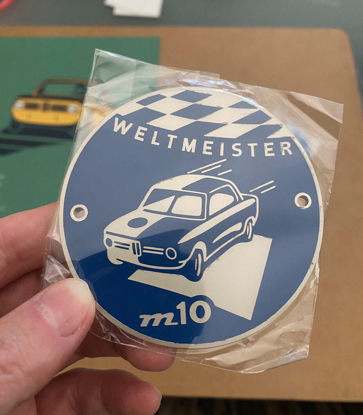 Last Weltmeister Badge 12x18 Free Poster Body And Interior 2002faq