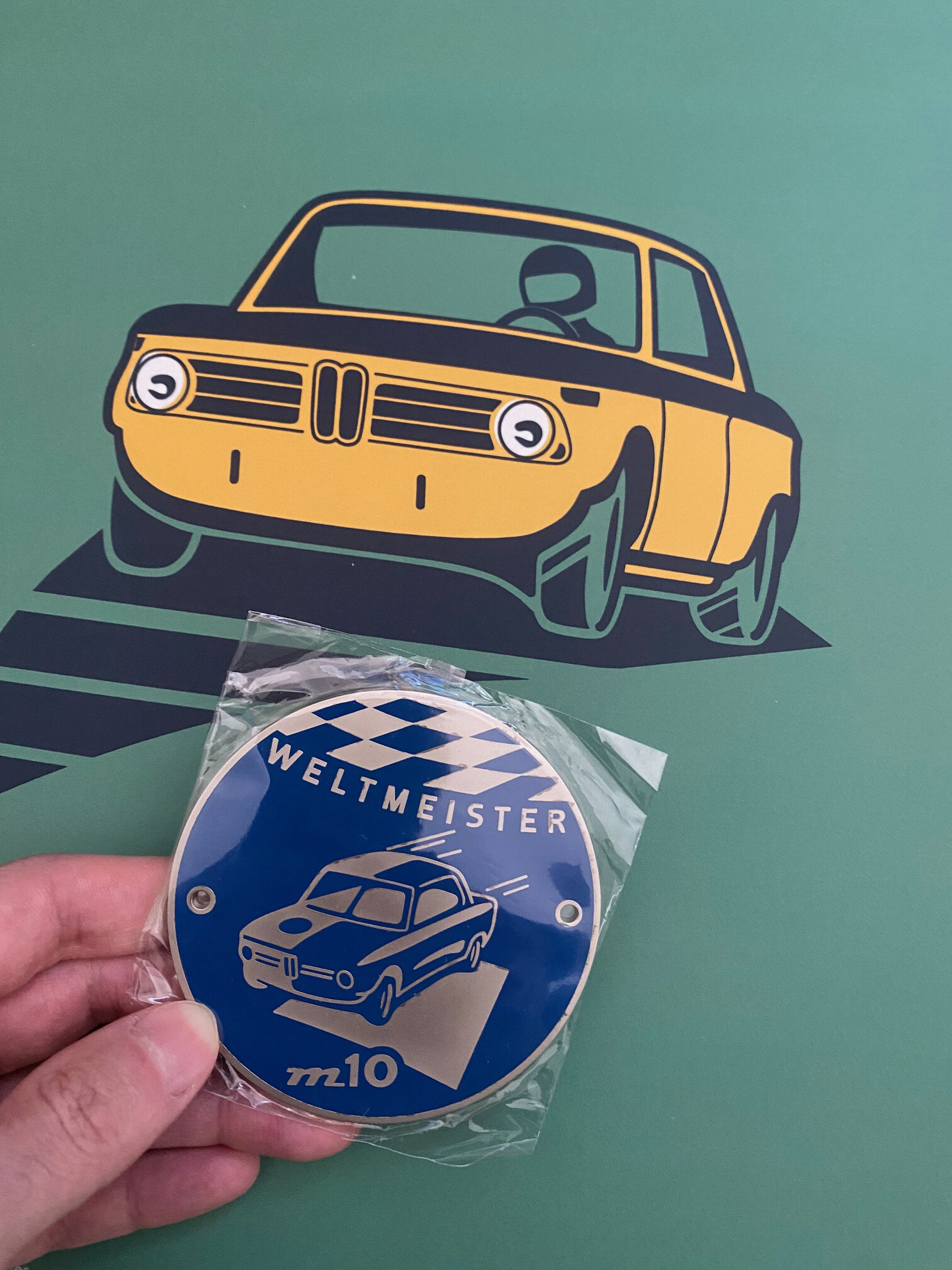 Last Weltmeister (badge) + 12x18 free poster |﻿ Body and Interior