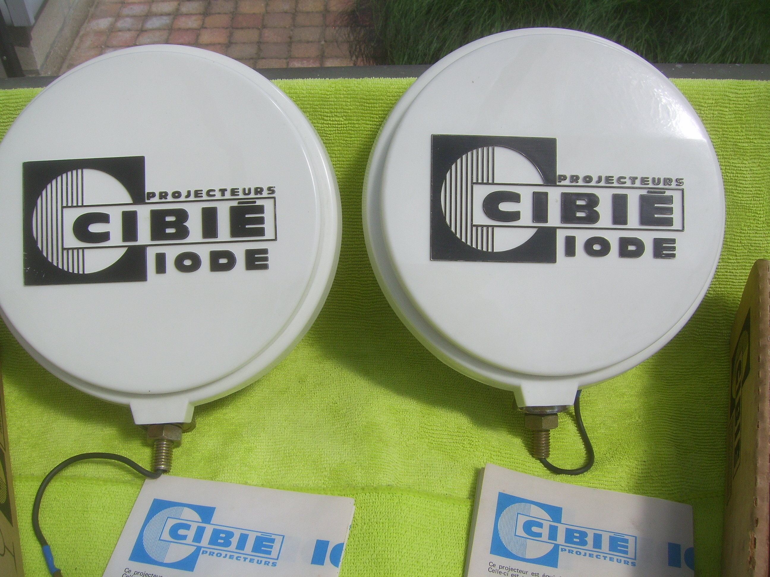 FS: NOS Cibie 45 Iode Clear Driving Lights + NOS Covers |﻿ Miscellaneous