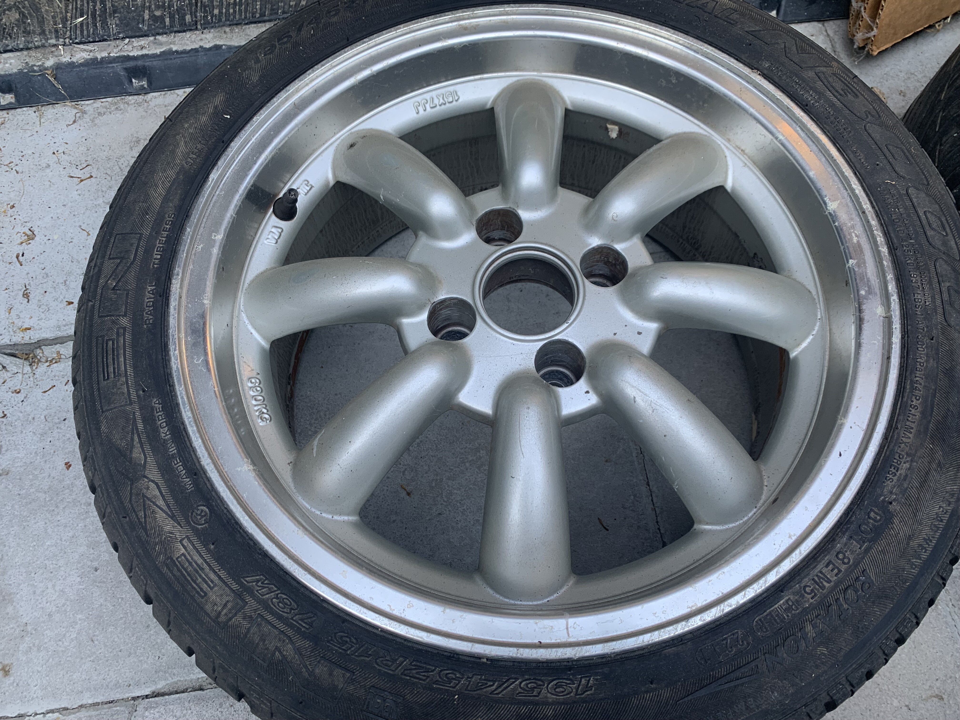 Wheels: 15x7 Konig Rewinds w/ Tires |﻿ Wheels