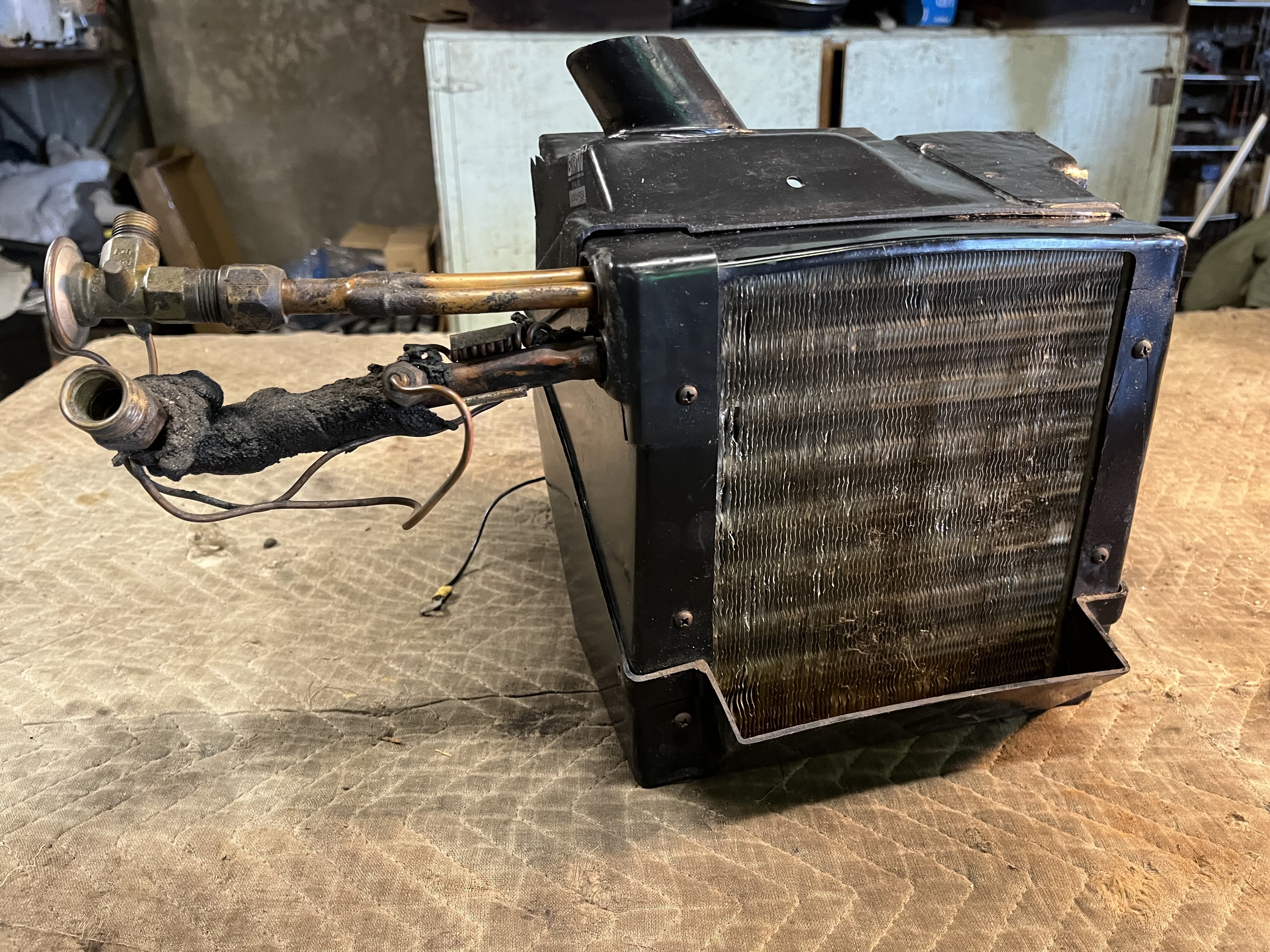 AC center evaporator and switches + comp mount |﻿ Body and Interior