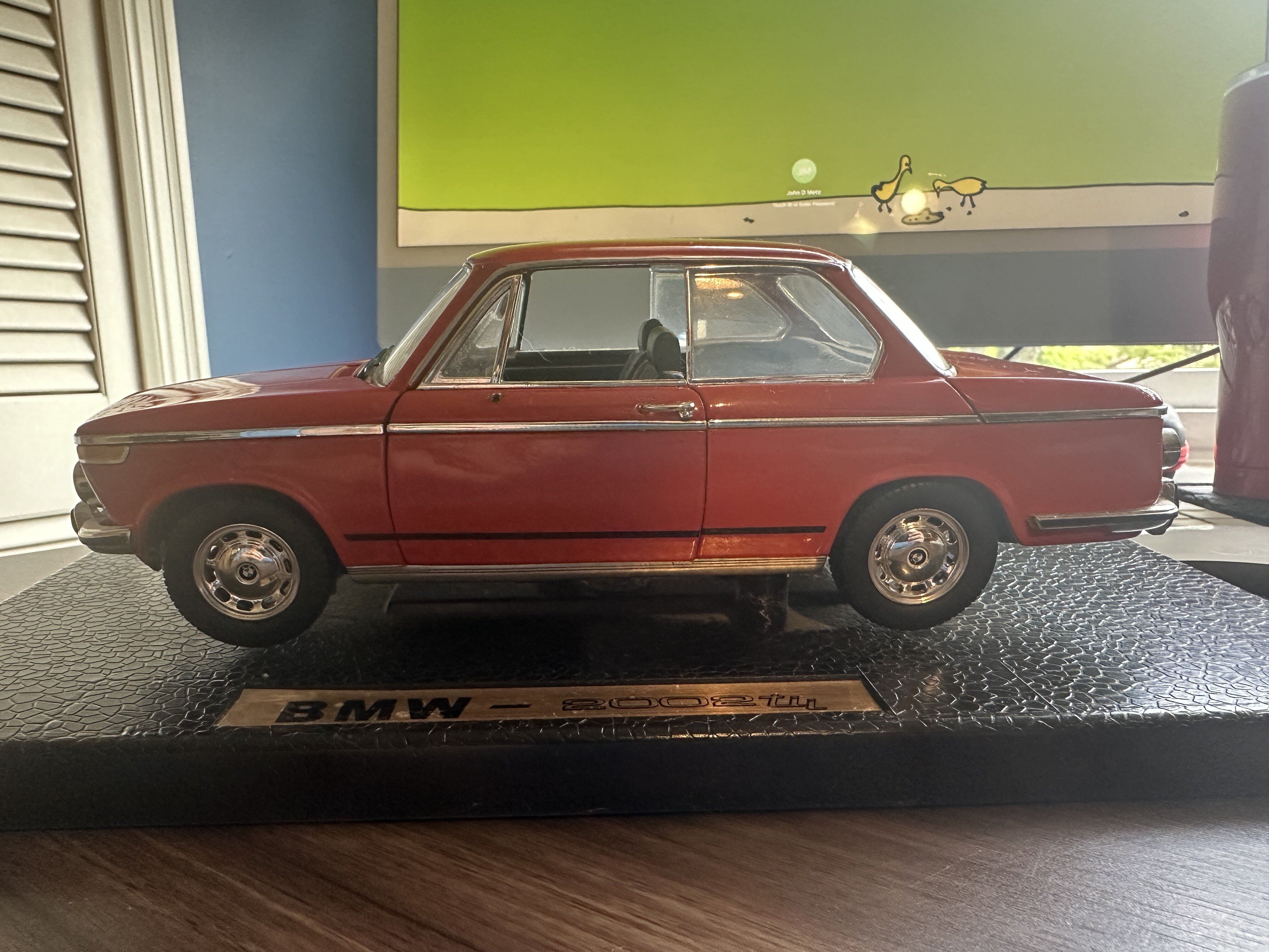 Anson 1/18 Euro 2002tii Model - Orange |﻿ Miscellaneous