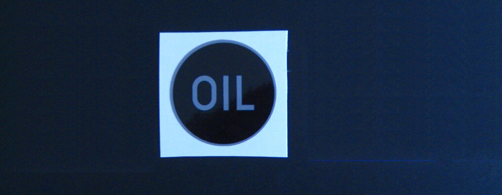 Oil Cap Decal - Engine and Drivetrain - 2002FAQ