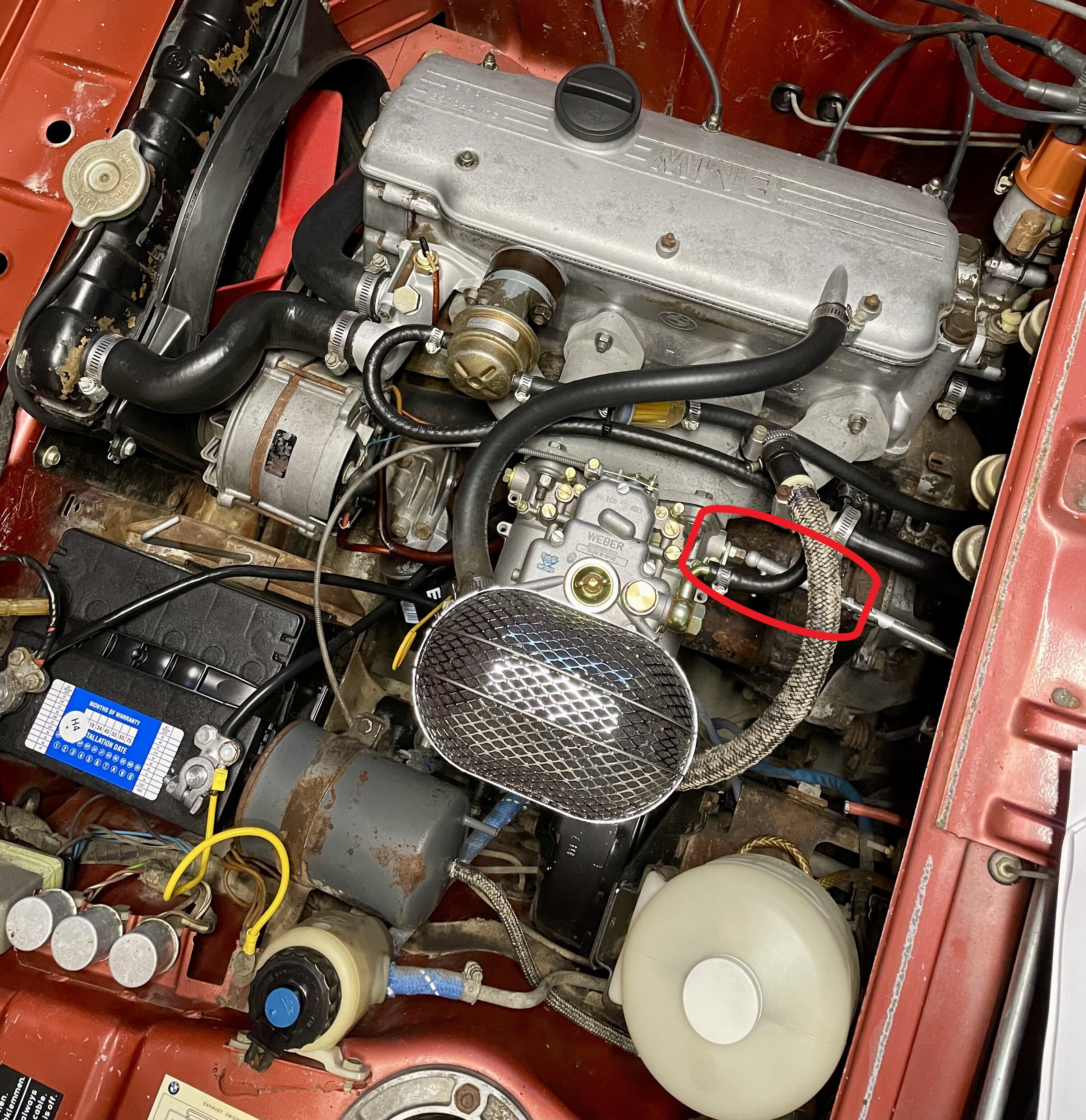 Single Weber DCOE 40 issue |﻿ BMW 2002 and other '02