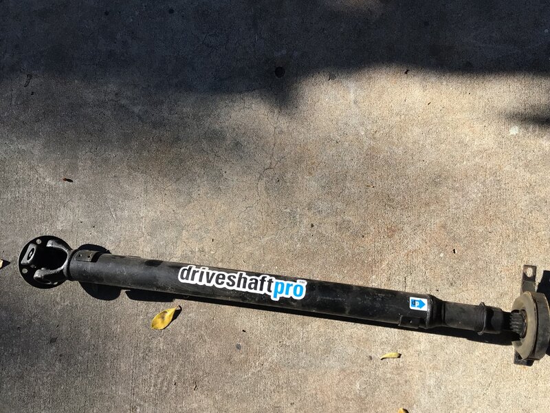 Freshly Rebuilt Drive Shaft |﻿ Engine and Drivetrain