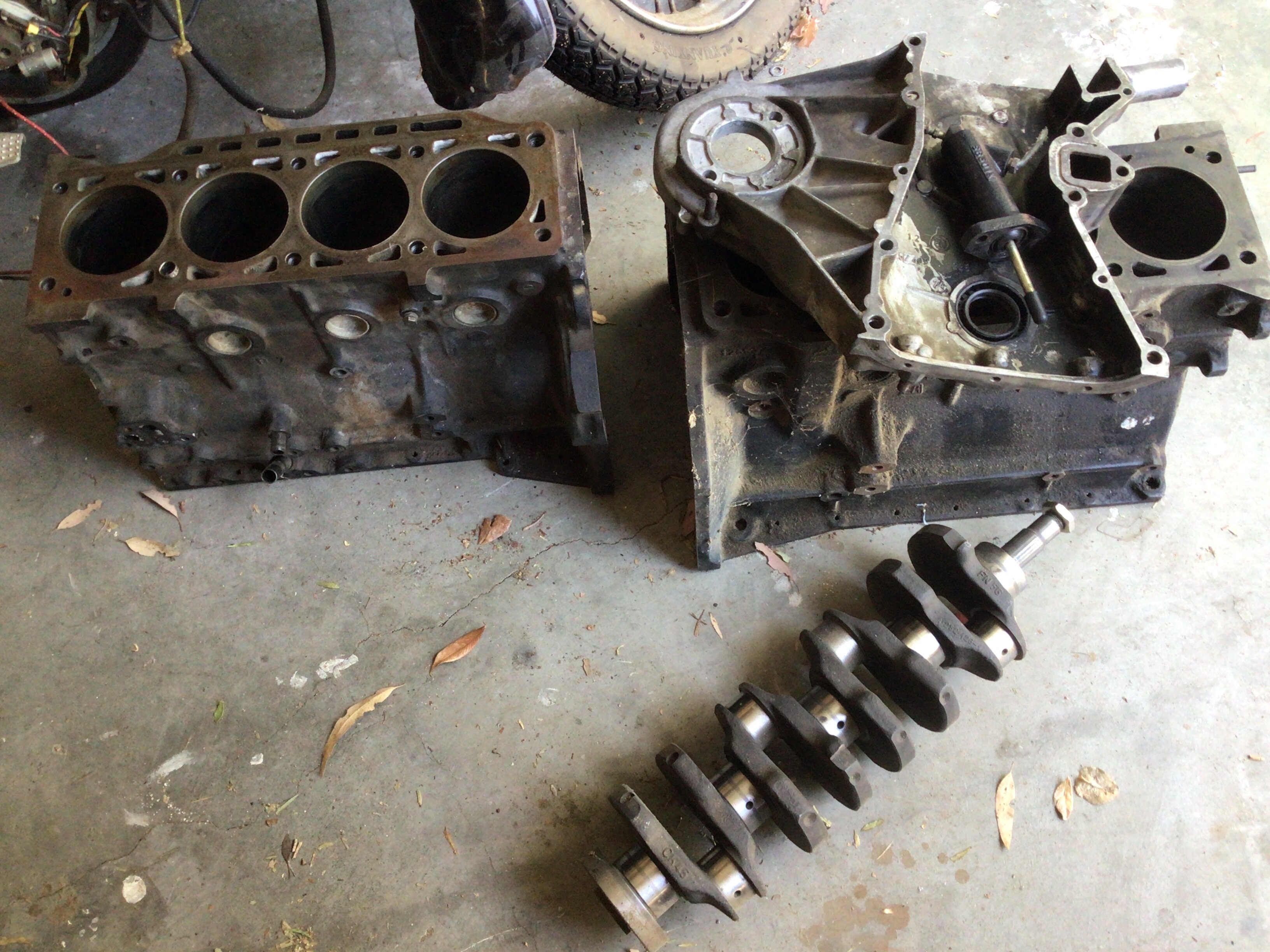 Tii block ? 2 plus crankshaft and misc parts |﻿ Engine and Drivetrain