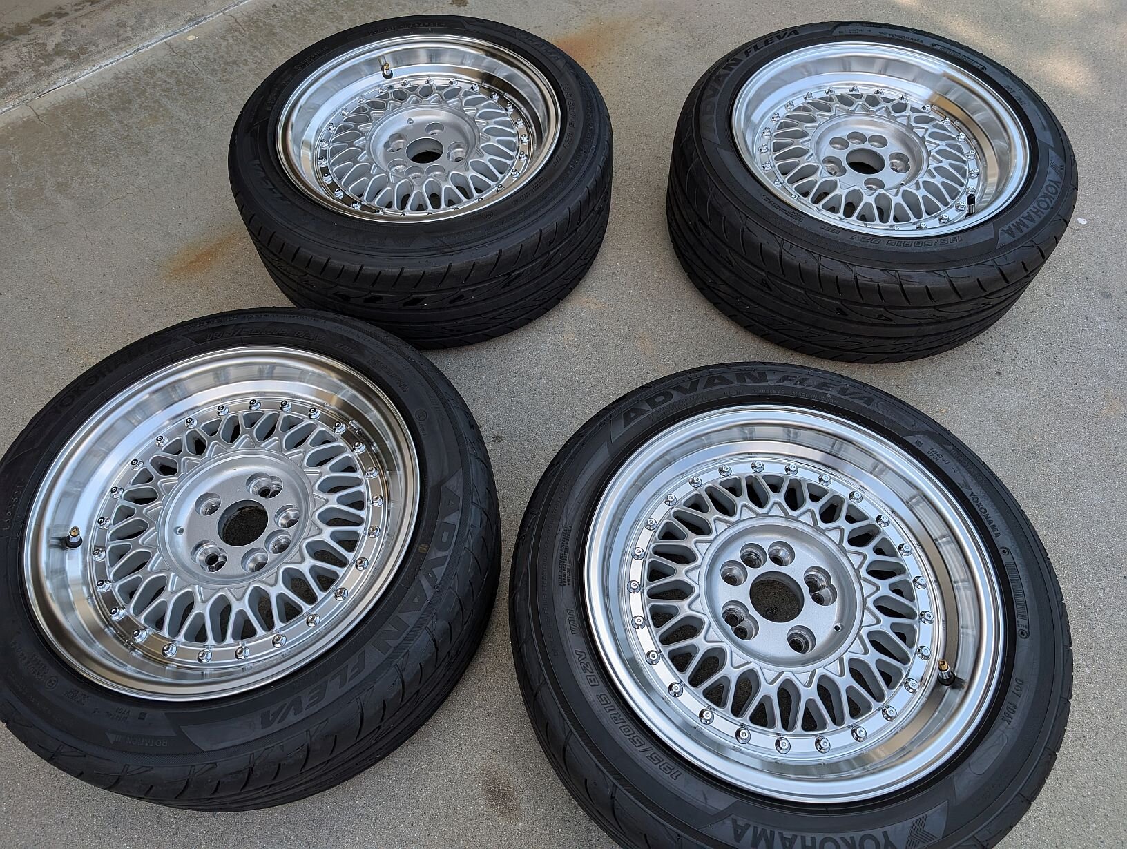ESM BBS-type wheels + Yokohama tires - Wheels - 2002FAQ