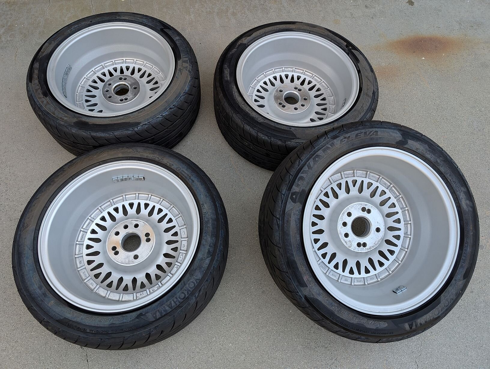 ESM BBS-type wheels + Yokohama tires - Wheels - 2002FAQ