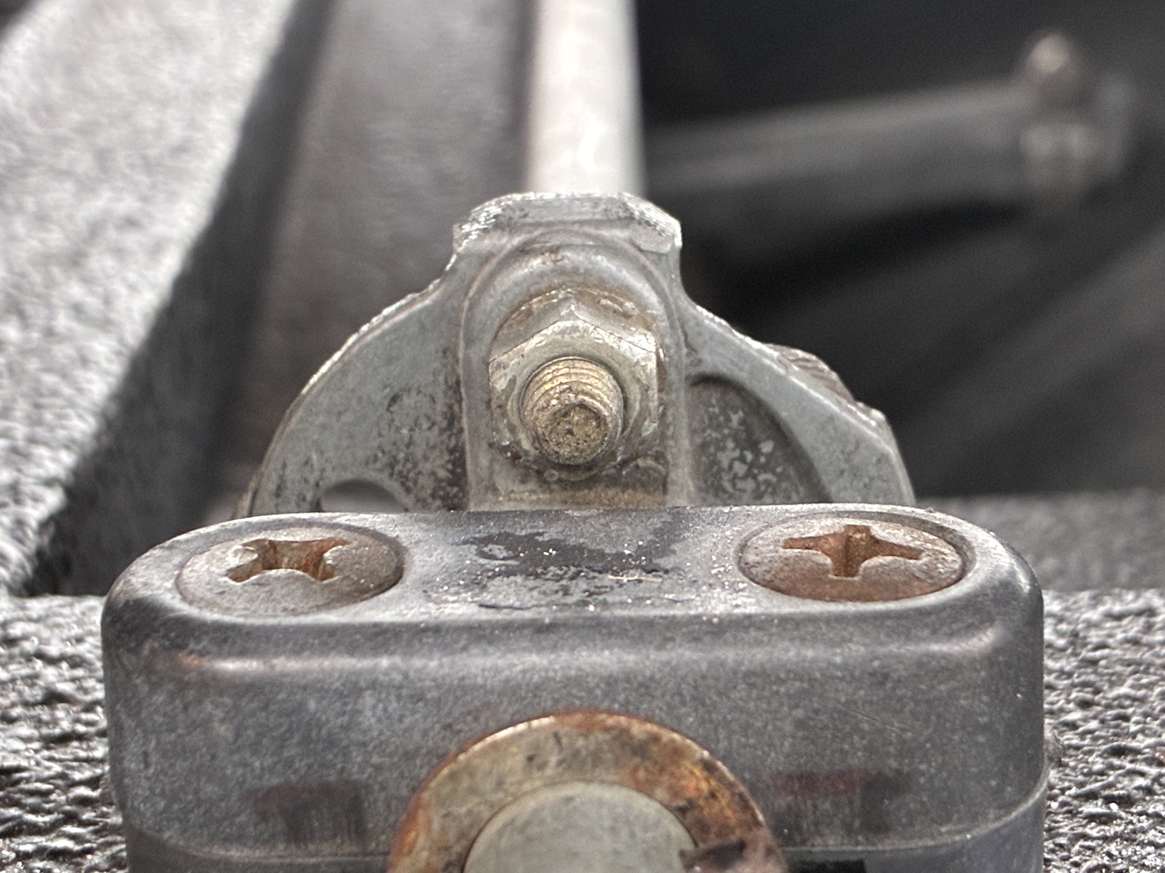Hood alignment/straightness - when aligned the hood latch hits the hood ...