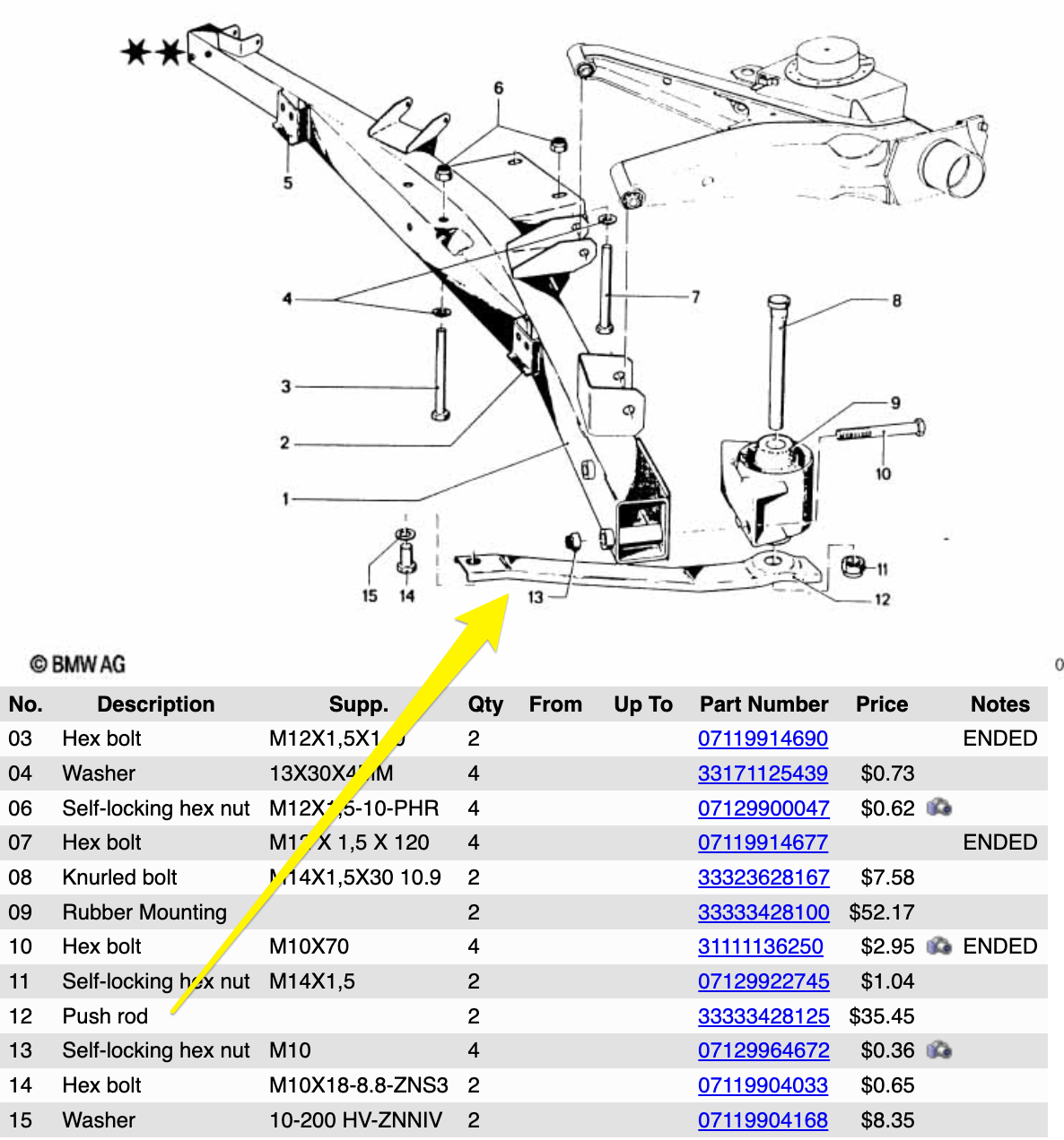 Can I remove the rear subframe pushrod while the subframe is on ...