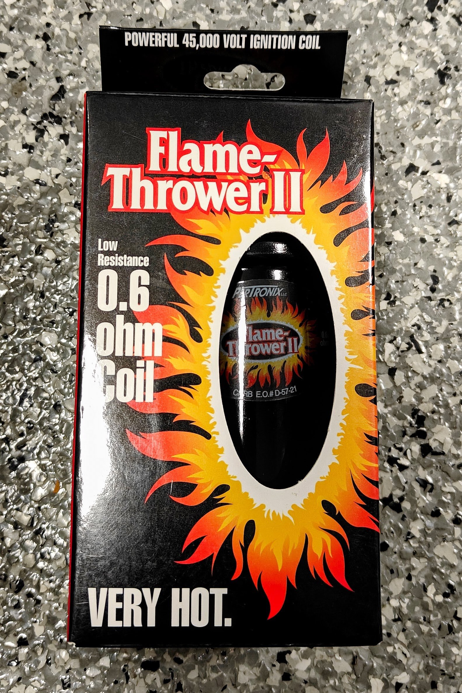 Pertronix Flame Thrower II Low-Resistance Ignition Coil - Electrical ...