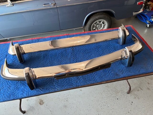 1972 BMW 2002 Euro bumpers for sale - Body and Interior - 2002FAQ