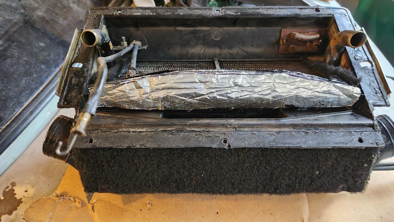 1974 Behr Heater Box, core, fan, heater valve & controls |﻿ Body and ...
