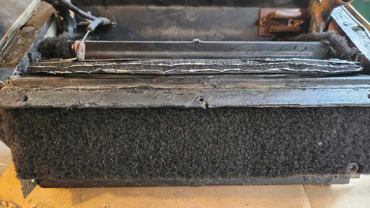 1974 Behr Heater Box, core, fan, heater valve & controls |﻿ Body and ...