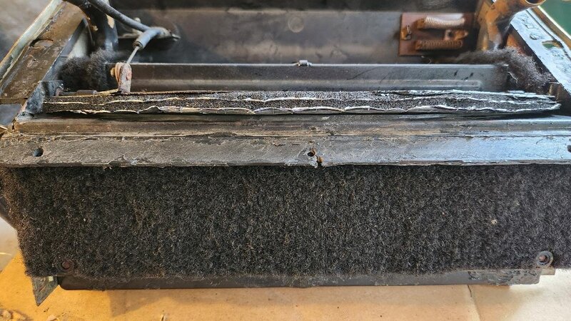 1974 Behr Heater Box, core, fan, heater valve & controls |﻿ Body and ...