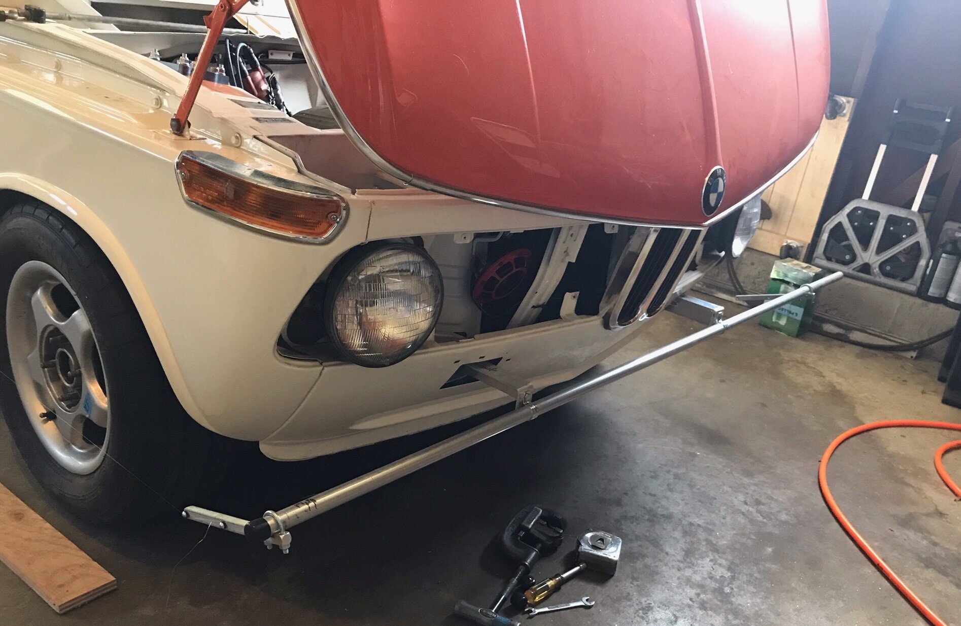 Home made alignment tooling |﻿ BMW 2002 and other '02