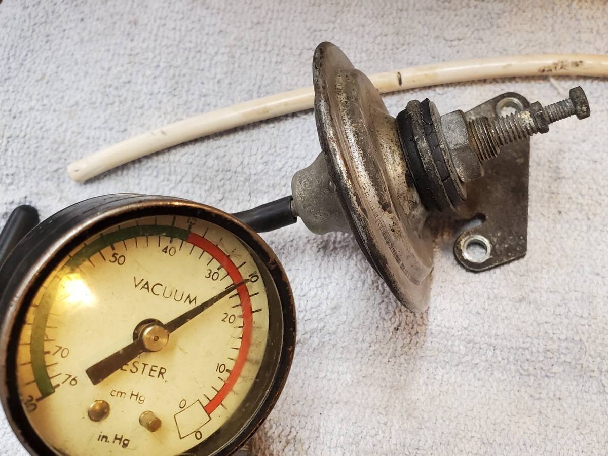 Carb Vacuum Dashpot with bracket and mounting bolts. Working. $35 ...