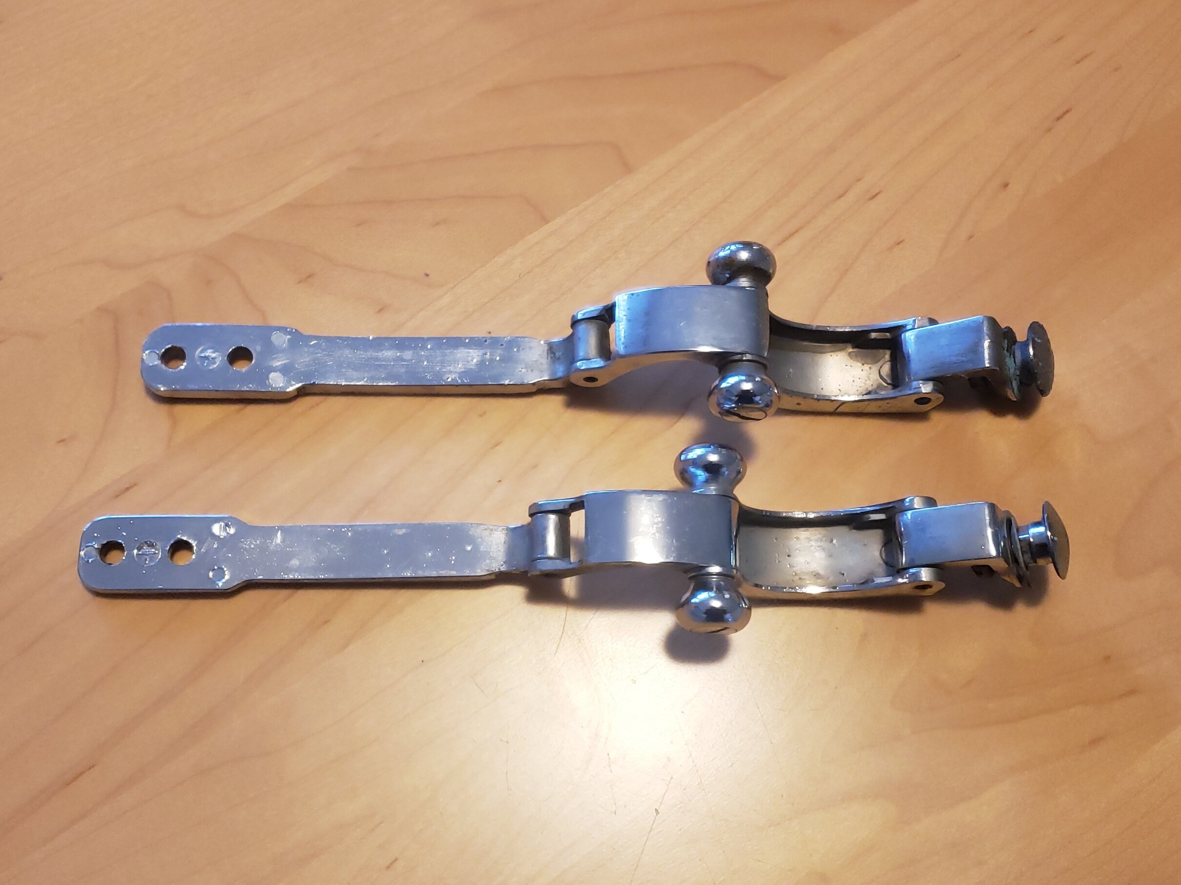 Rear Pop Out Window Latches Chrome |﻿ Body and Interior