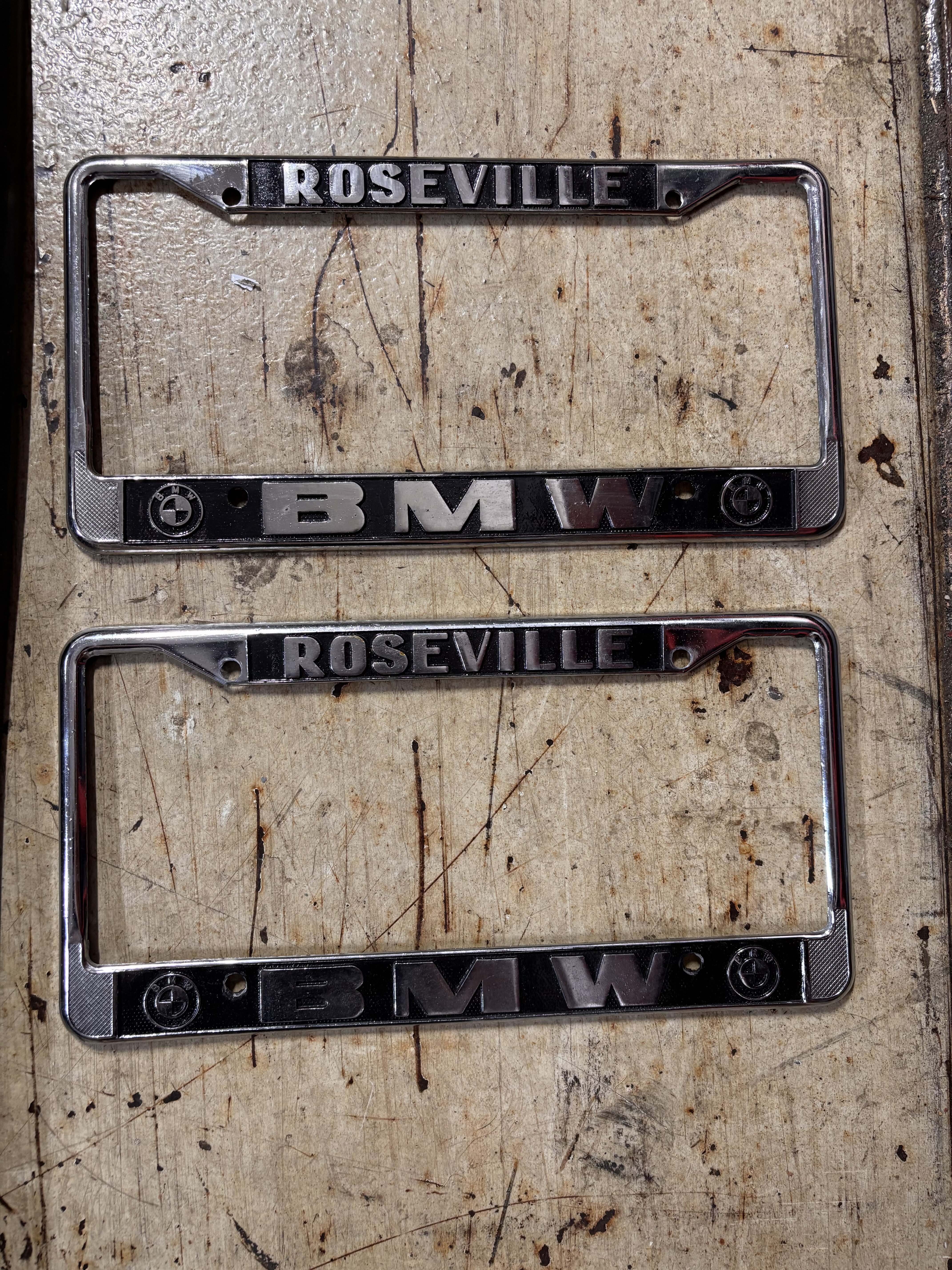 BMW Dealership Tag License Plate Frames - Miscellaneous - 2002FAQ