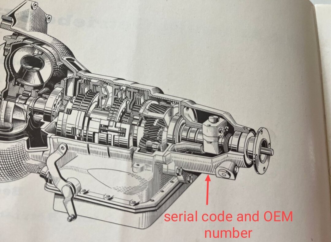 Automatic gearbox identification code - BMW 2002 and other '02 - 2002FAQ