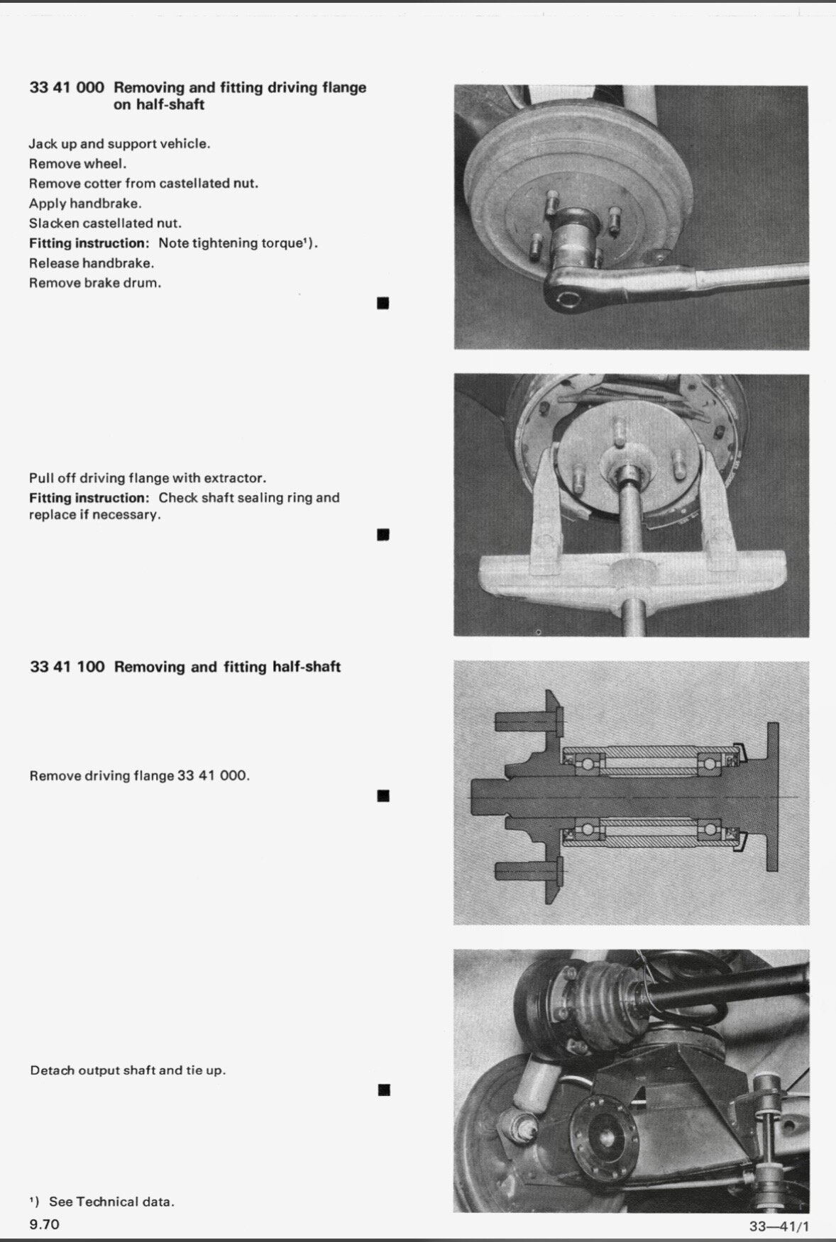 Installing rear hubs - how far? |﻿ BMW 2002 and other '02