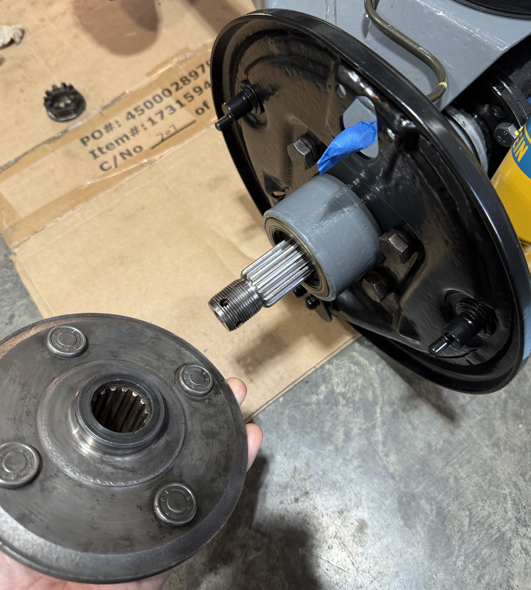 Installing rear hubs - how far? |﻿ BMW 2002 and other '02