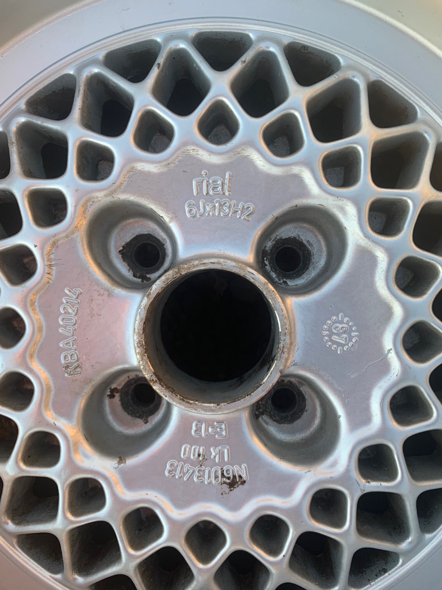 Rial 6x13 aluminum wheels - Wheels - 2002FAQ
