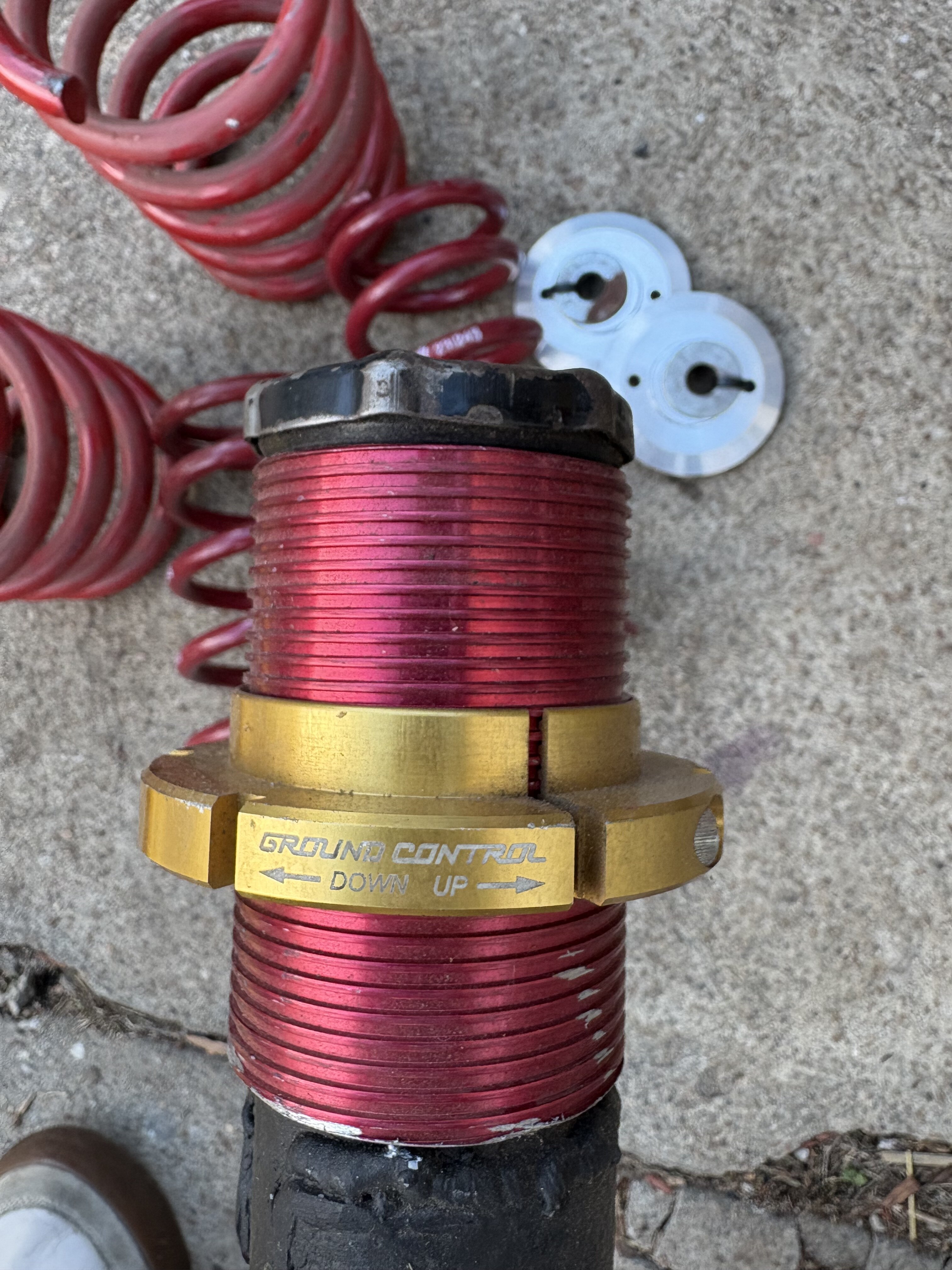 WTS REDUCED Ground Control Coilover set up and rear springs, shortened ...