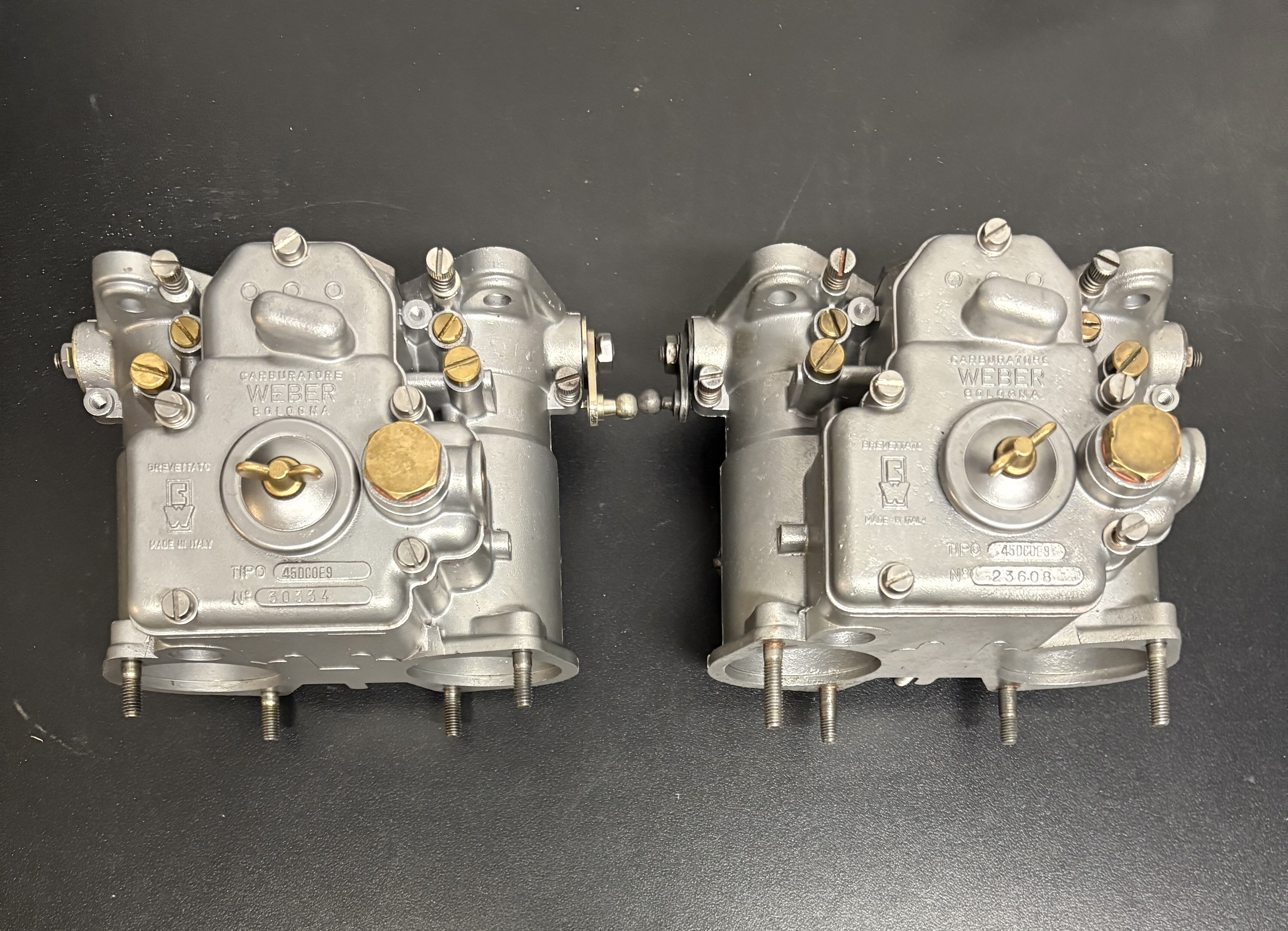 Alpina Weber 45DCOE9 Side Draft Carbs - Engine and Drivetrain - 2002FAQ