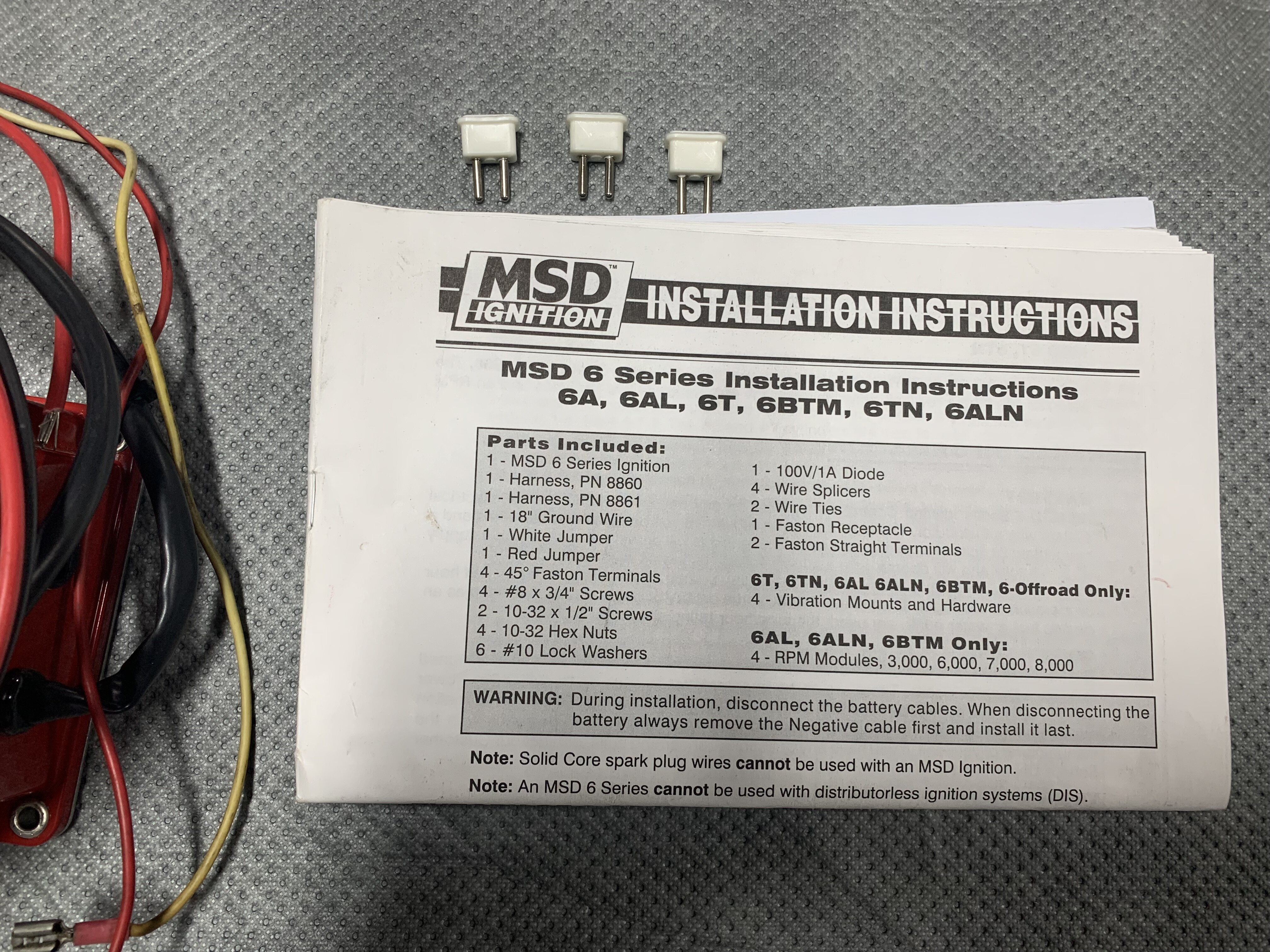 MSD 6al spark box - Electrical and Ignition - 2002FAQ