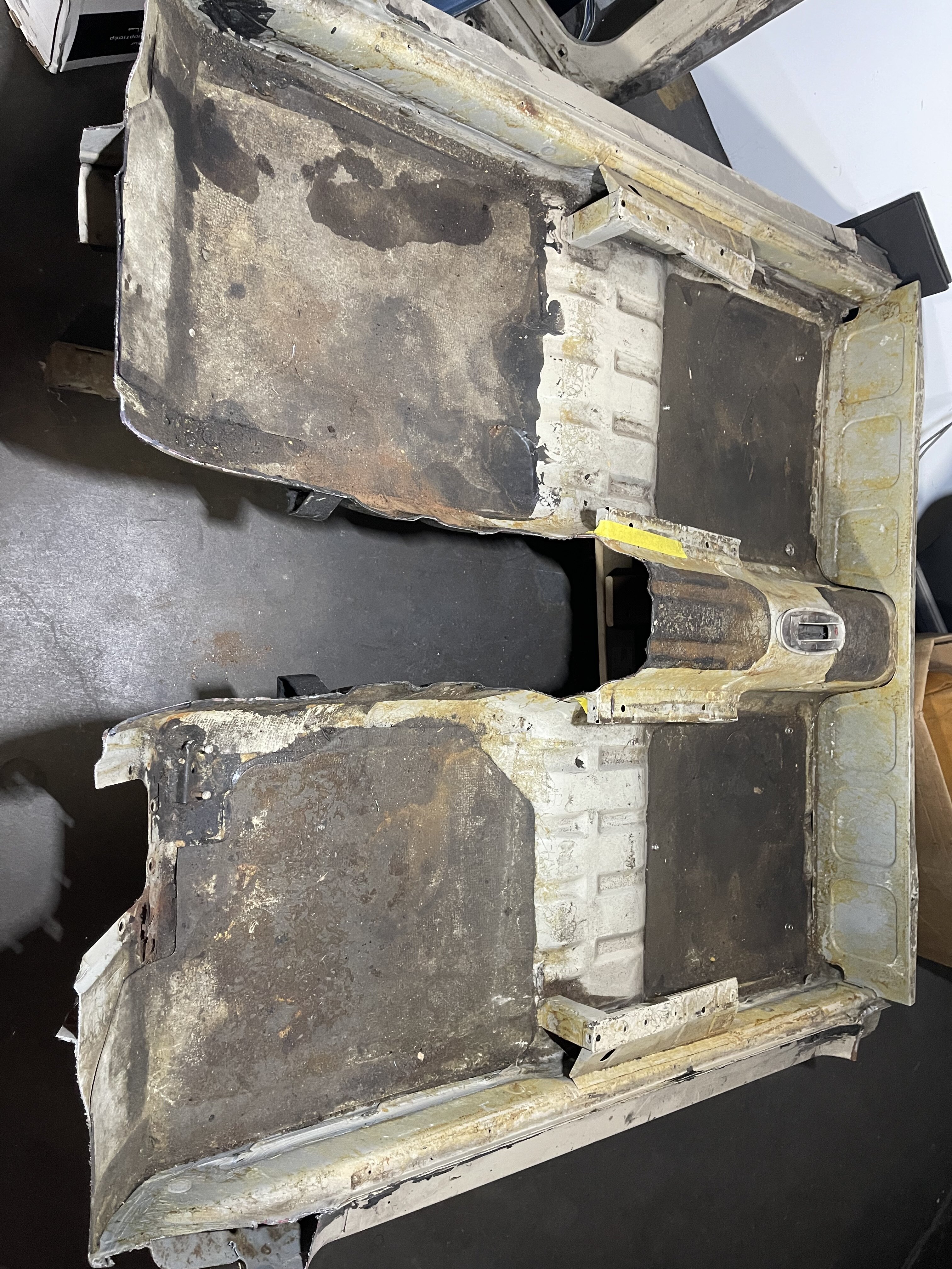 WTB Front Floor pan with Firewall Extension Passenger Side - Parts ...