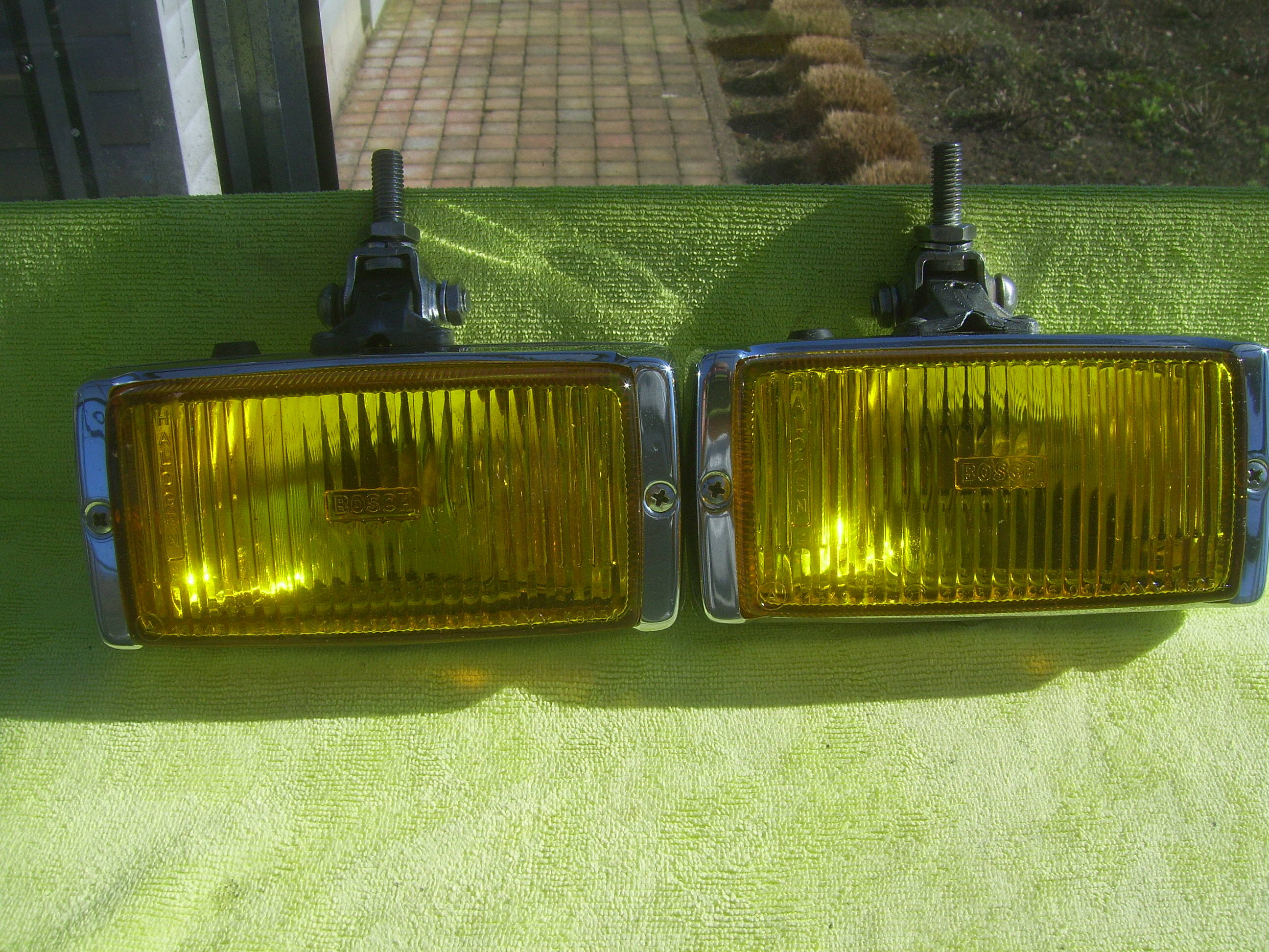 FS: Bosch Rectangular Chrome Fog Lights |﻿ Miscellaneous