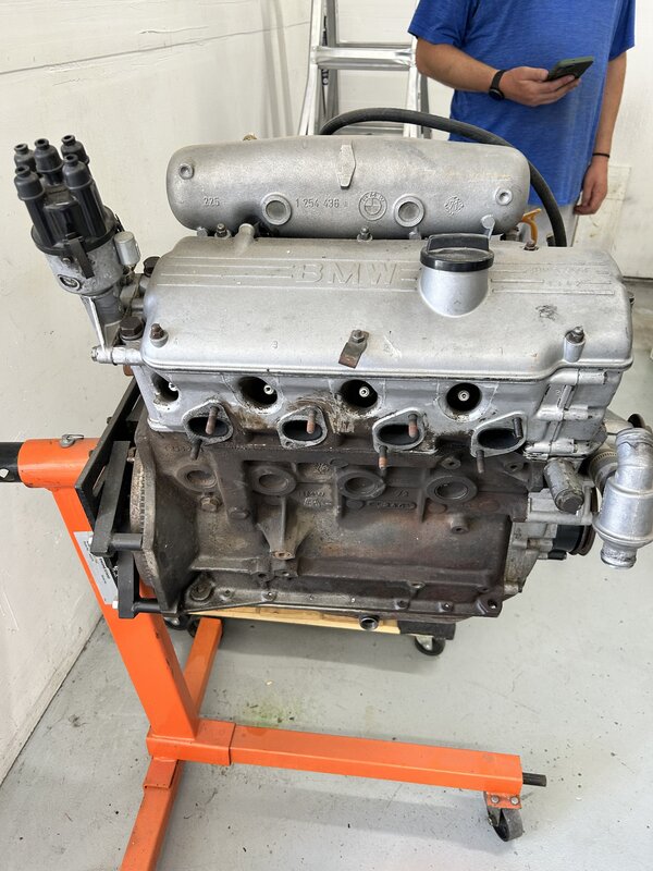 BMW 2002tii Engine + Transmission + Alternator – Complete Setup ...