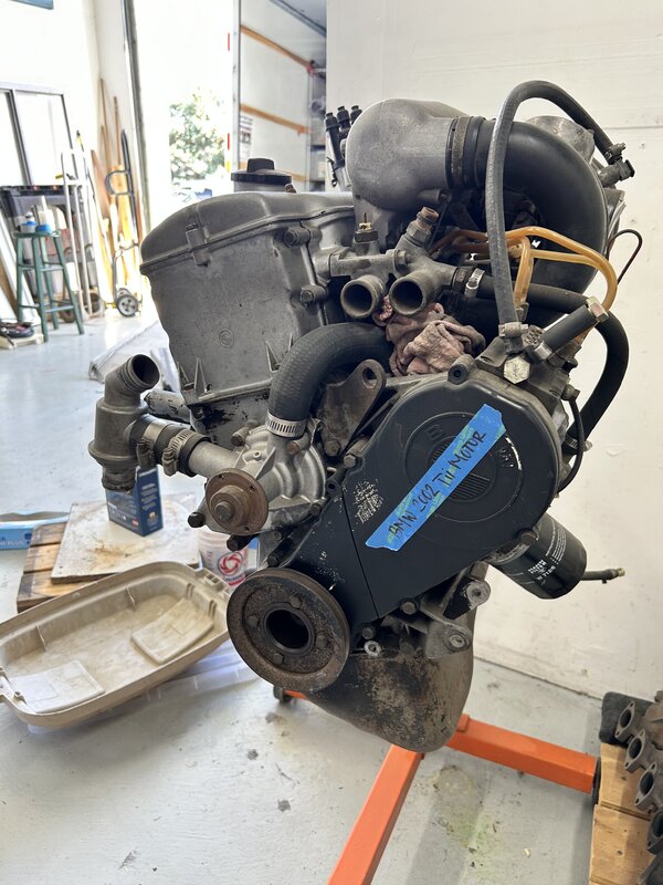 BMW 2002tii Engine + Transmission + Alternator – Complete Setup ...