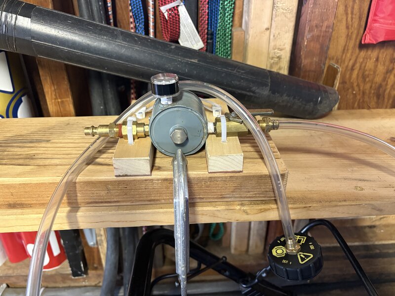 Time to try out my new bleeder on my old car. - BMW 2002 and other '02 ...