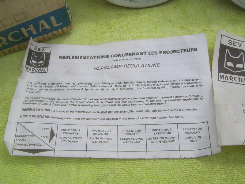 FS: Set NOS Marchal Amplilux 7" Headlights - Miscellaneous - 2002FAQ